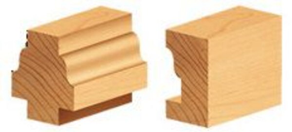 Amana Tool 55340 Reversible Ogee Window Sash Assembly | Cirlce Saw