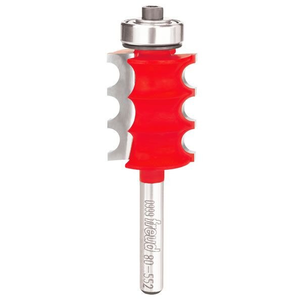 Freud 80-552 1/8" Radius Triple Beading Router Bit 1/4" Shank | Cirlce Saw