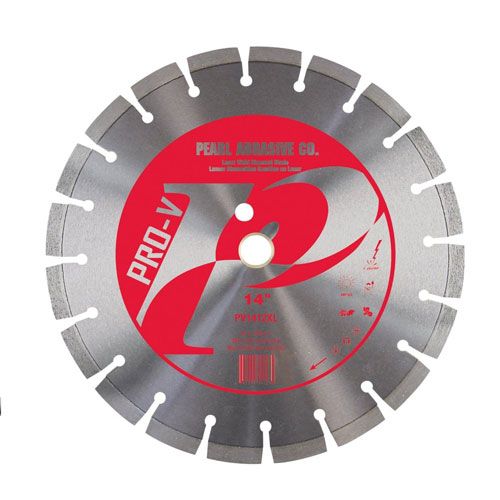 Pearl PV1412XL 14" P2 PRO-V Segmented Diamond Blade | Cirlce Saw