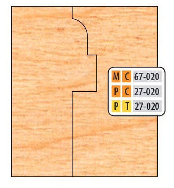 Item: MC-67-020, FREEBORN - MC-67-020 - CARBIDE WINDOW SASH SET Shaper ...