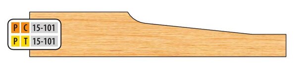 Item: PC-15-101, FREEBORN - PC-15-101 - CARBIDE RAISED PANEL CUTTER ...